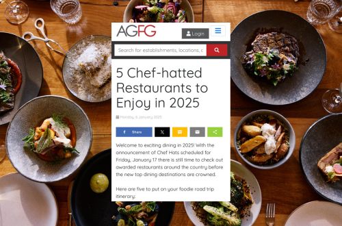 5 Chef-Hatted Restaurants for 2025 – Teakle Wines
